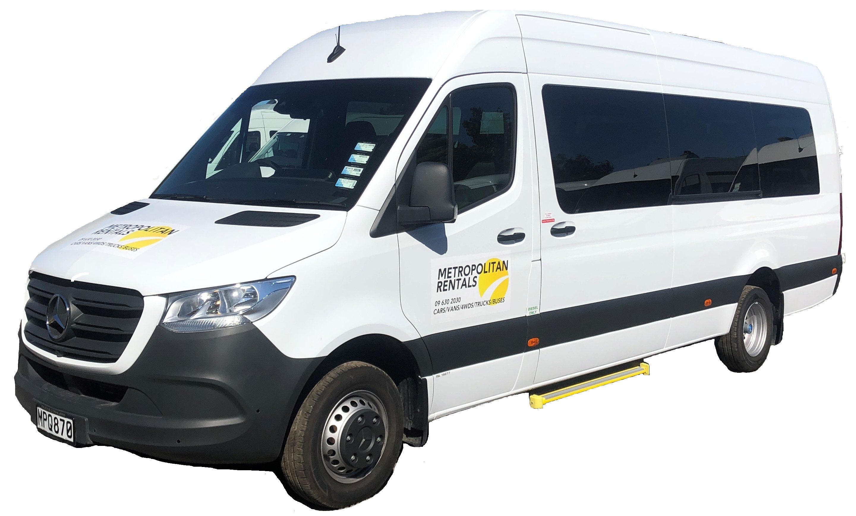 21 Seater Minibus Metropolitan Rentals New Zealand